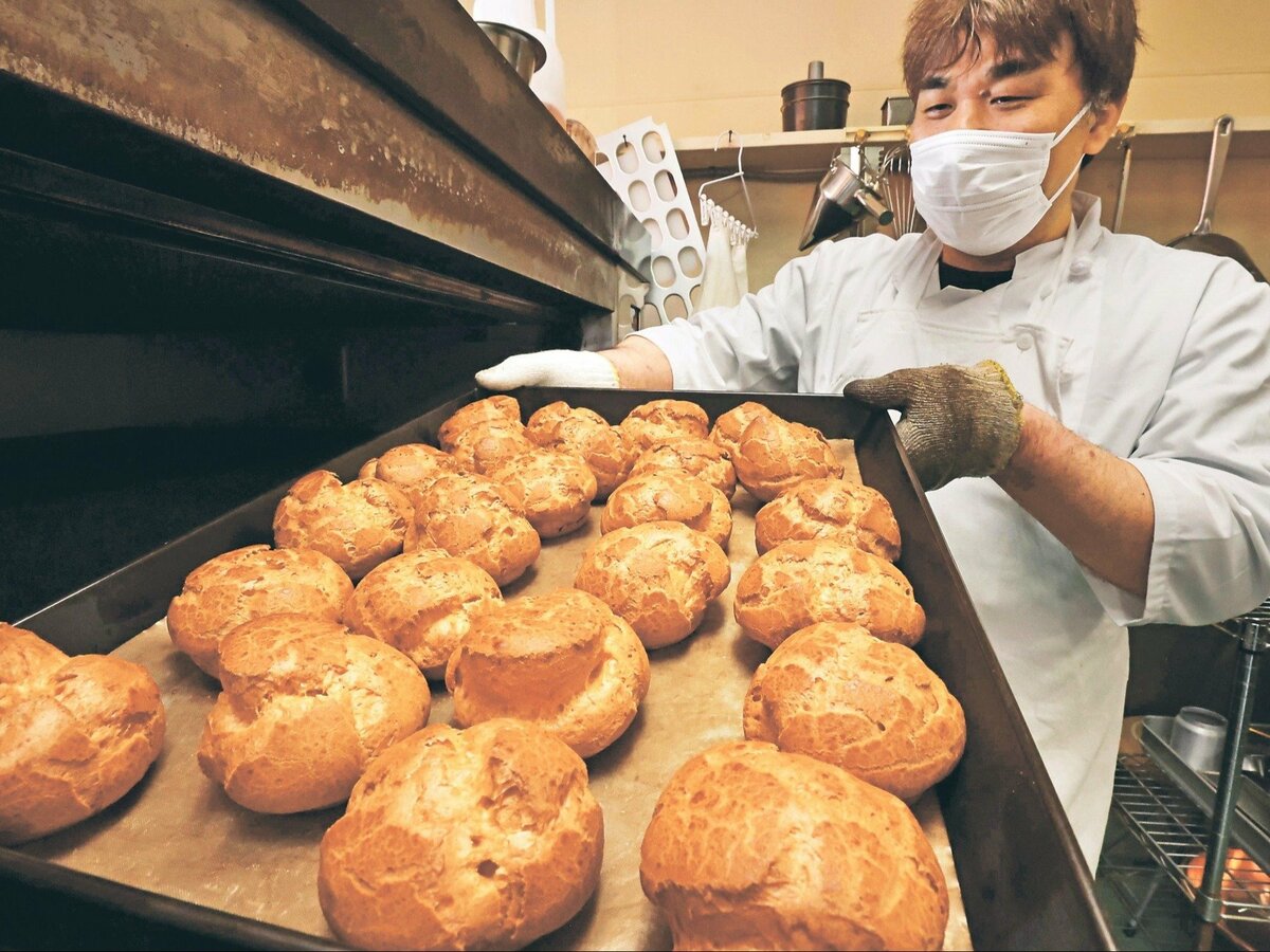 ＜ほっと口福 とやまのお菓子＞24シュークリーム パティスリーナオ（富山市）｜北日本新聞webunプラス