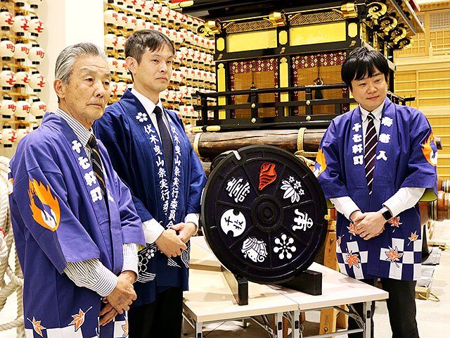 復興願いマンホールに伏木曳山 高岡市、26年祭りまでに設置｜北日本新聞webunプラス