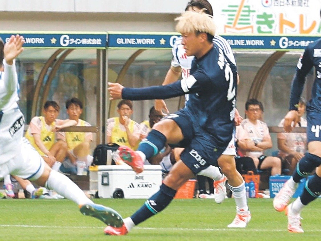 碓井、福岡加入後初ゴール J1｜北日本新聞webunプラス