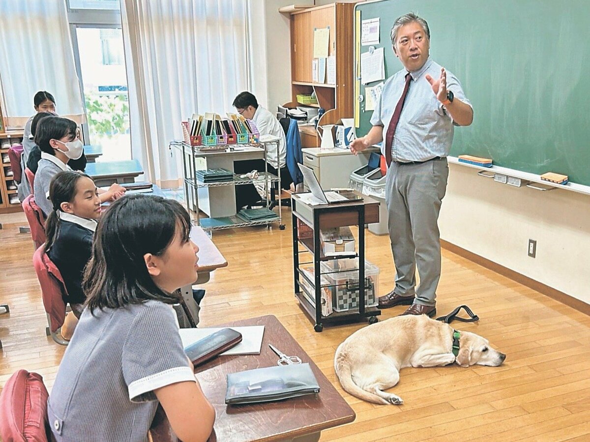 犬と触れ合い心を育む 「スクールドッグ」活躍、ストレス軽減効果も｜北日本新聞webunプラス