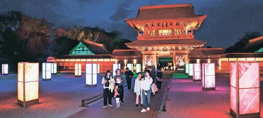高岡の夜、輝く 高岡の国宝瑞龍寺でライトアップ始まる｜北日本新聞webunプラス