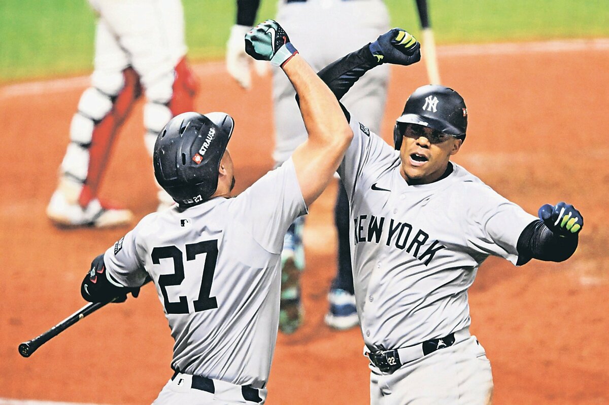 ヤンキース、15年ぶりワールドシリーズへ 大リーグア・リーグ優勝決定シリーズ第5戦｜北日本新聞webunプラス