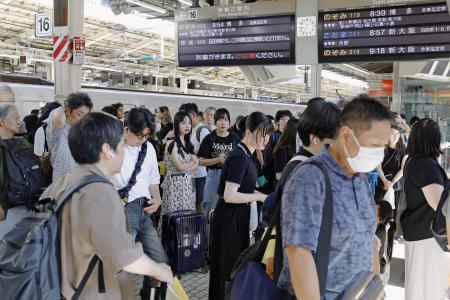 お盆のJR利用8％増｜北日本新聞webunプラス