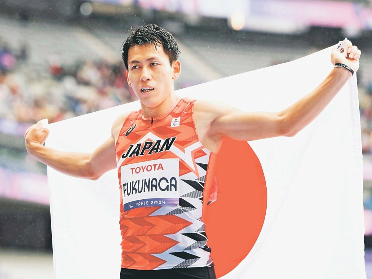 【パリ・パラ】福永が夢舞台で銀、「素直に楽しめた」 陸上男子400｜北日本新聞webunプラス