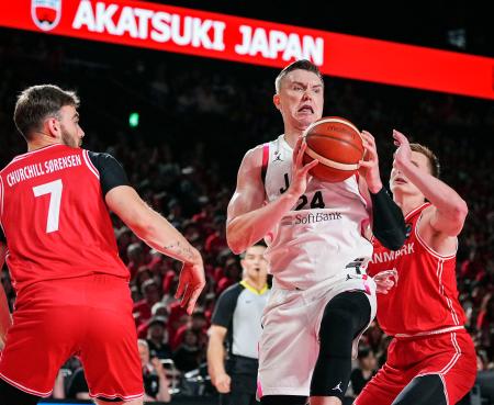 バスケ日本男子、デンマーク下す｜北日本新聞webunプラス