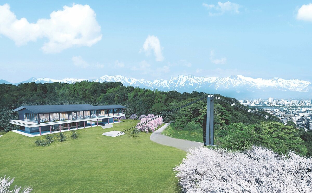 呉羽丘陵フットパス広場にゲストハウス ノバレーゼ（東京）、26年4月開業｜北日本新聞webunプラス