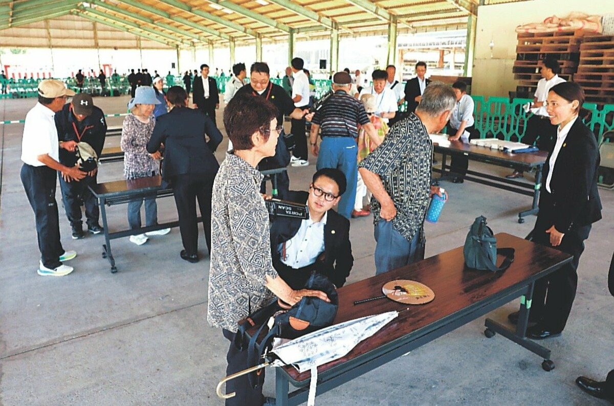 演説現場で危険物140個 参院選 会場検査99％、危険投稿889件｜北日本新聞webunプラス