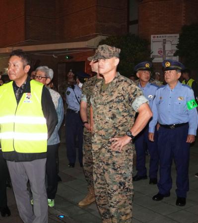 沖縄で日米合同パトロール｜北日本新聞webunプラス