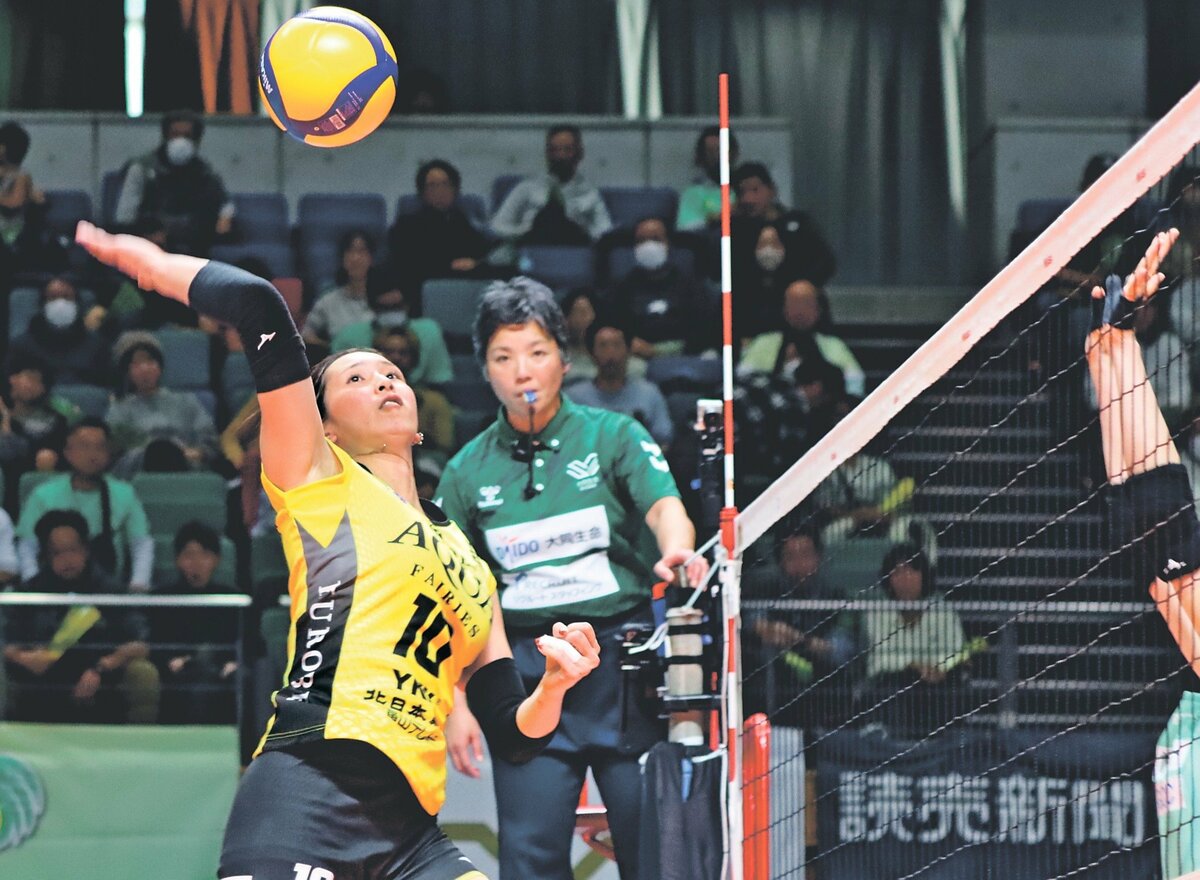 アクア連勝11位浮上 バレーSVリーグ女子｜北日本新聞webunプラス