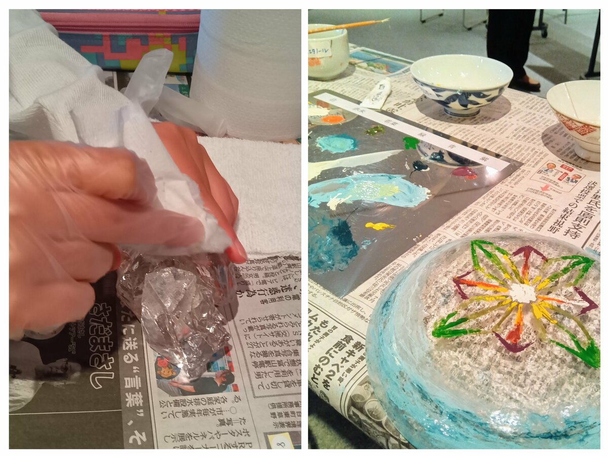 作品は美術館で展示 ガラスに絵を描いてみよう！🎨🖌️ コノコト｜北日本新聞webunプラス