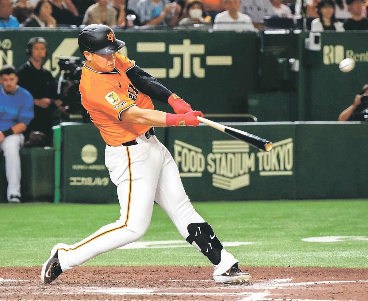 巨人岡本10、11号、8年連続2桁 プロ野球｜北日本新聞webunプラス