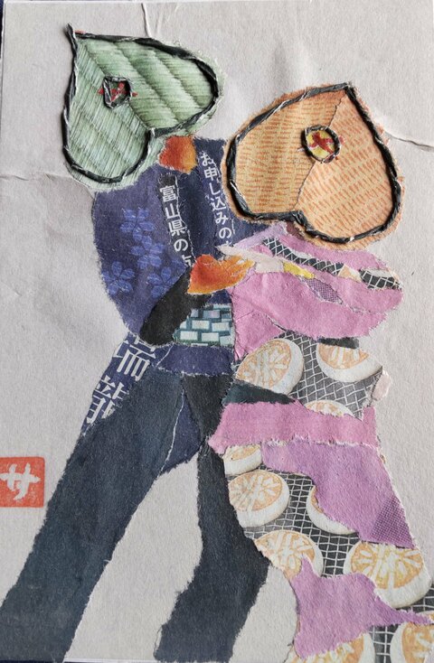 ＜新聞ちぎり絵に挑戦＞「みんなの紙技」紹介（8～9月に届いた作品）｜北日本新聞webunプラス