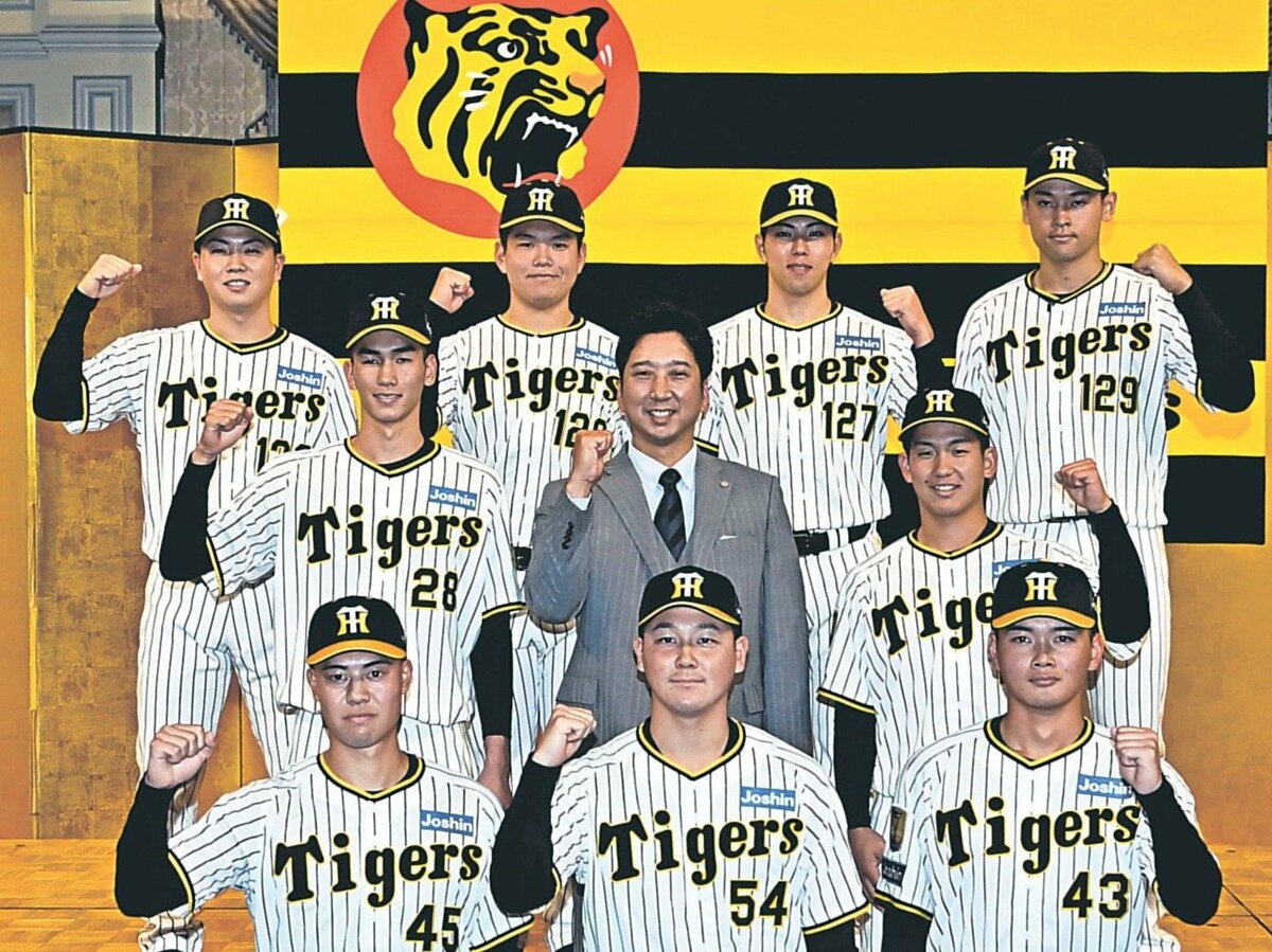 ドラフト5位の佐野（サンダーバーズ）ら9選手、阪神入団｜北日本新聞webunプラス