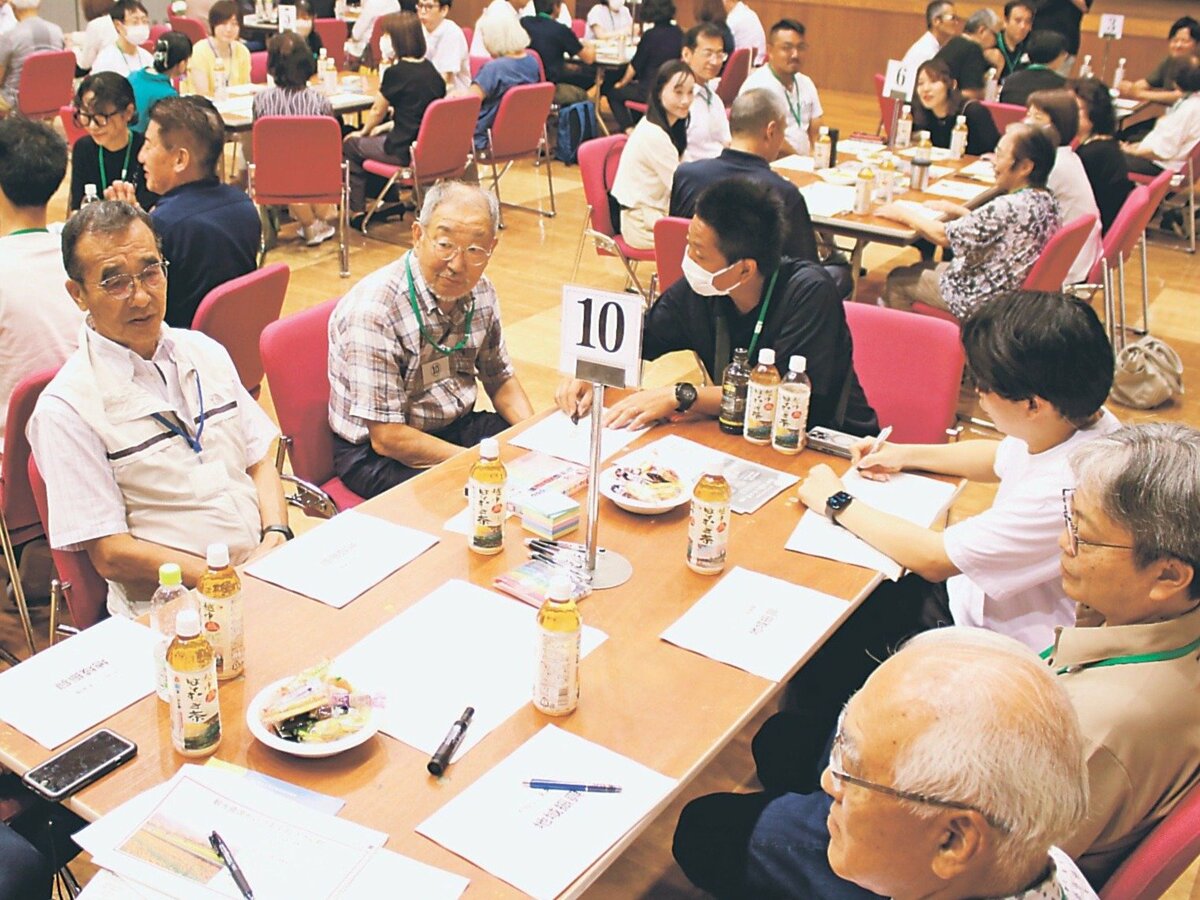 朝日町の「たのしい未来」実現を 住民ら80人、知恵出し合う｜北日本新聞webunプラス