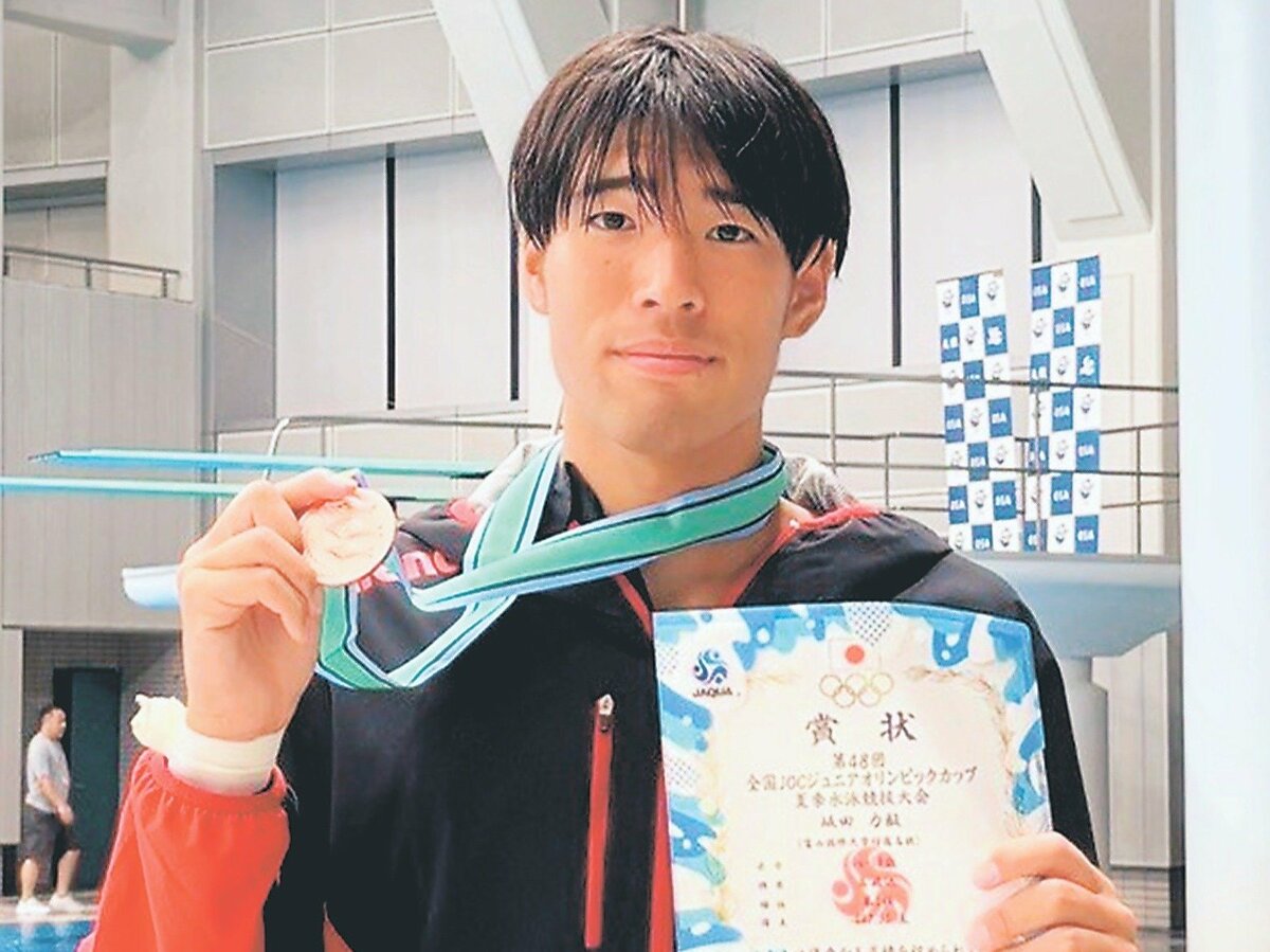 飛び込み坂田（国際大付高3）3位、ASの大丸（富山SC）MVP ジュニア五輪杯｜北日本新聞webunプラス