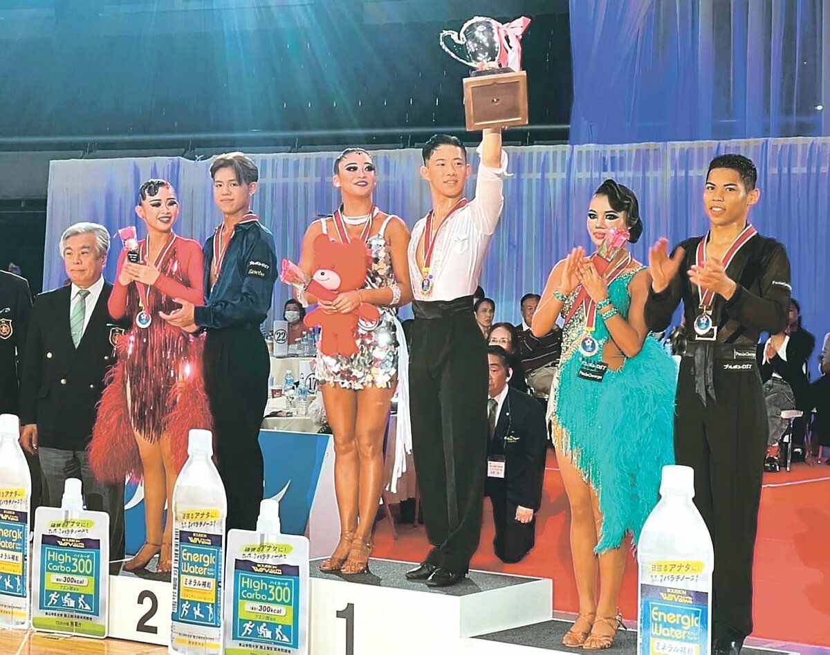 大西兄妹（南砺出身）2部門V 三笠宮杯全日本ダンス｜北日本新聞webunプラス