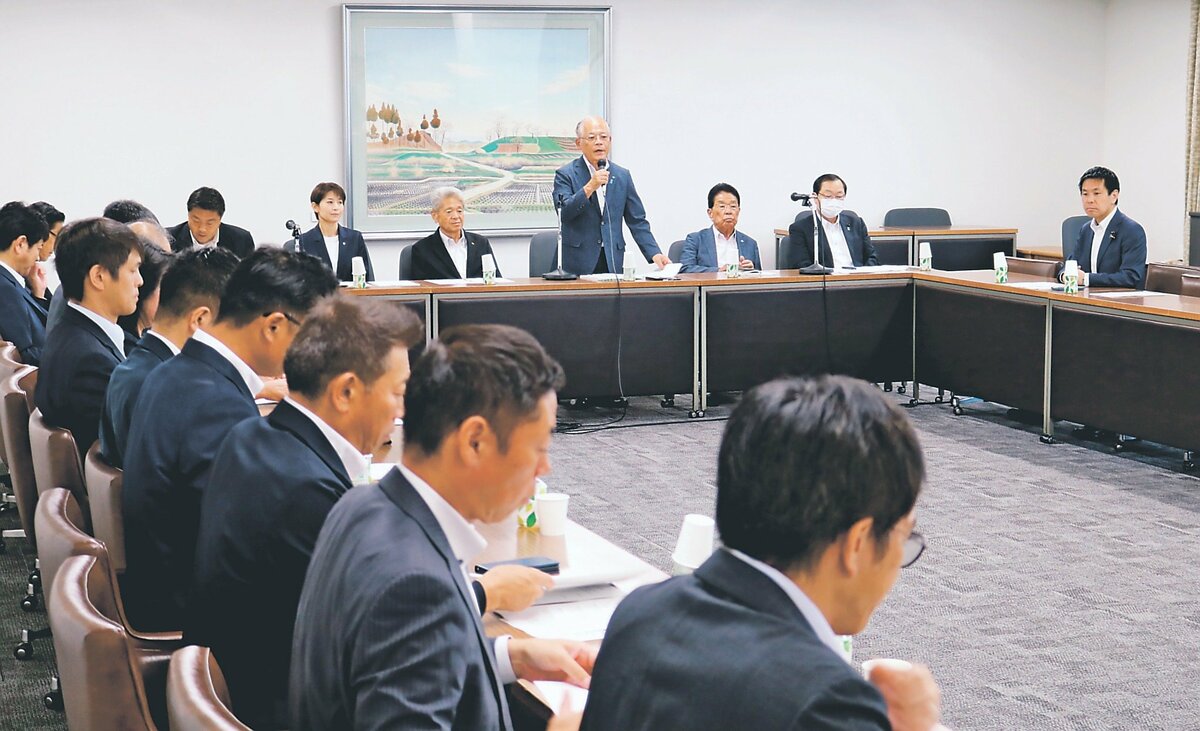 世代間の相違浮き彫り 自民県連幹部進退問題で常任総務会｜北日本新聞webunプラス