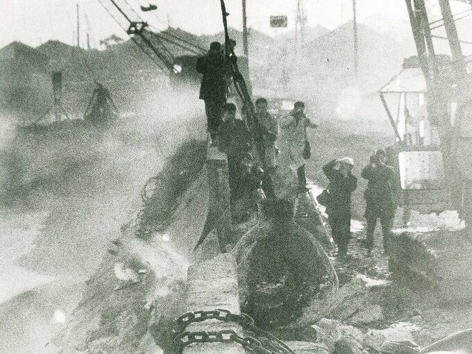 11月23日の歴史富山新港の港口切断着工 1967年｜北日本新聞webunプラス