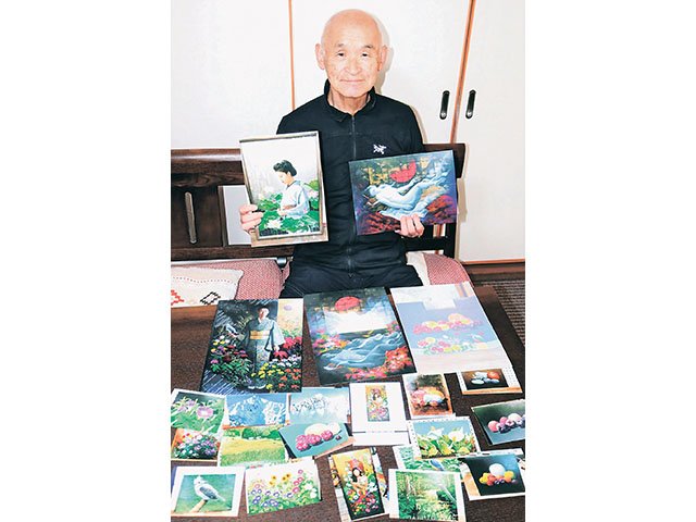 「日本の洋画」パリで見てほしい 画家の金澤さん（入善）個展、富山の花鳥風月を写実的に｜北日本新聞webunプラス