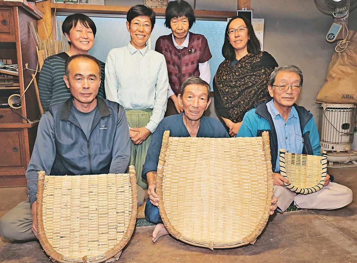 氷見伝統の藤箕展示 関西万博で6月8日から、保存会「技術知る機会」｜北日本新聞webunプラス