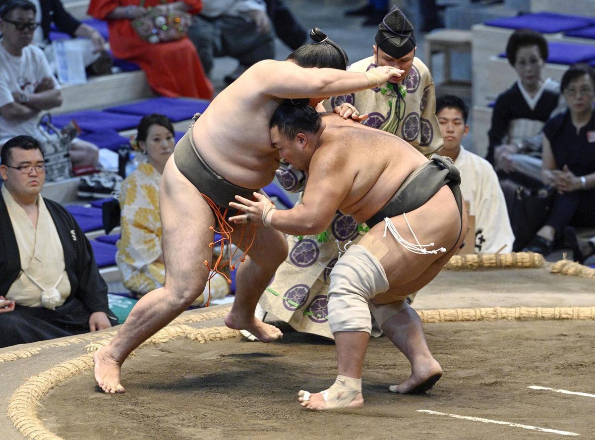 「朝乃山、頭からぶつかれ」 若松親方（高砂部屋）が辛口注文｜北日本新聞webunプラス