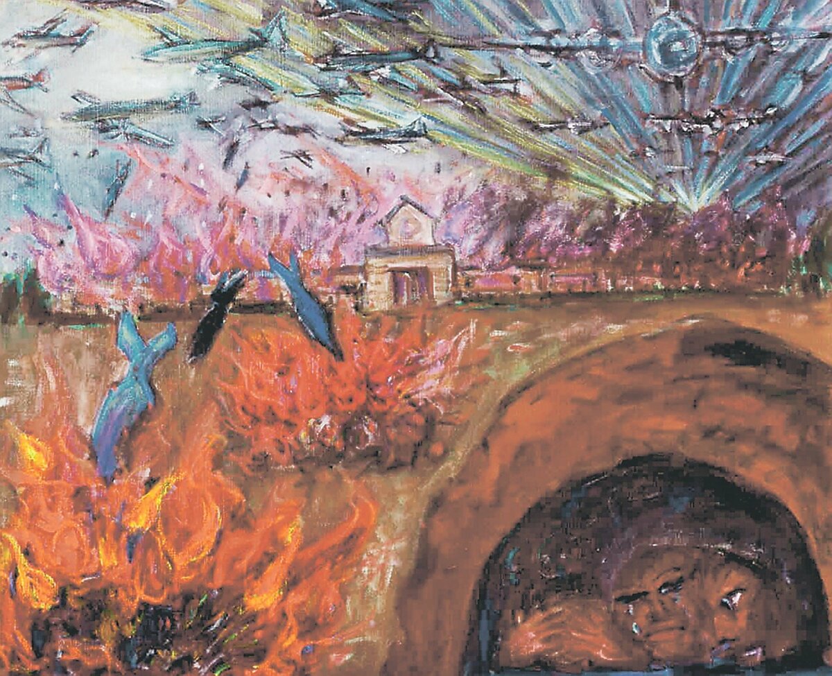 ＜爆撃の中心にいた僕らは 富山大空襲80年＞3／真っ赤な空夕焼けよりどぎつく 爆音 衝撃で意識失う｜北日本新聞webunプラス