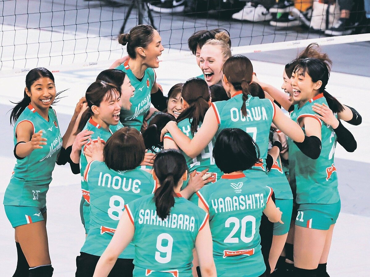 大阪MがSVリーグ初代女王｜北日本新聞webunプラス