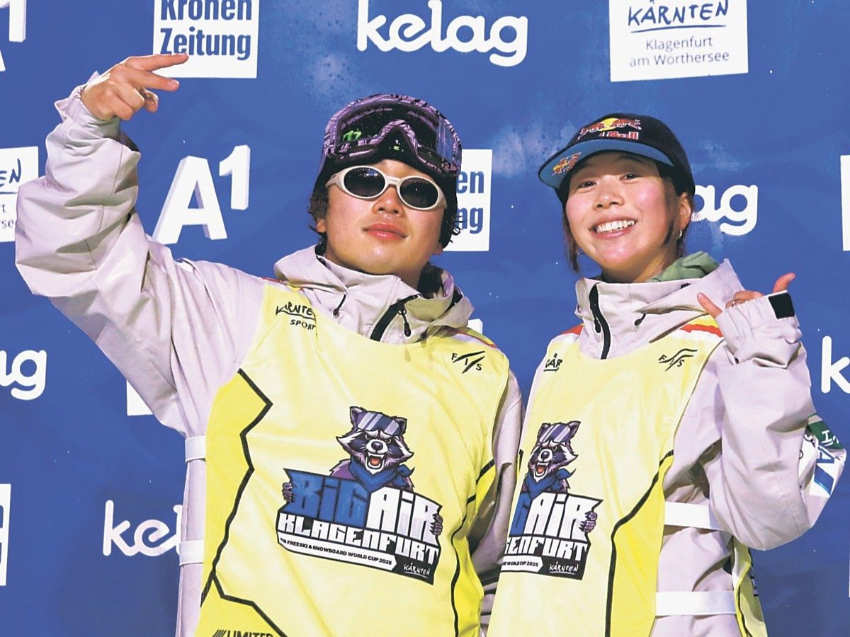 男子の長谷川W杯5勝目 スノボビッグエア、女子の深田は2位｜北日本新聞webunプラス