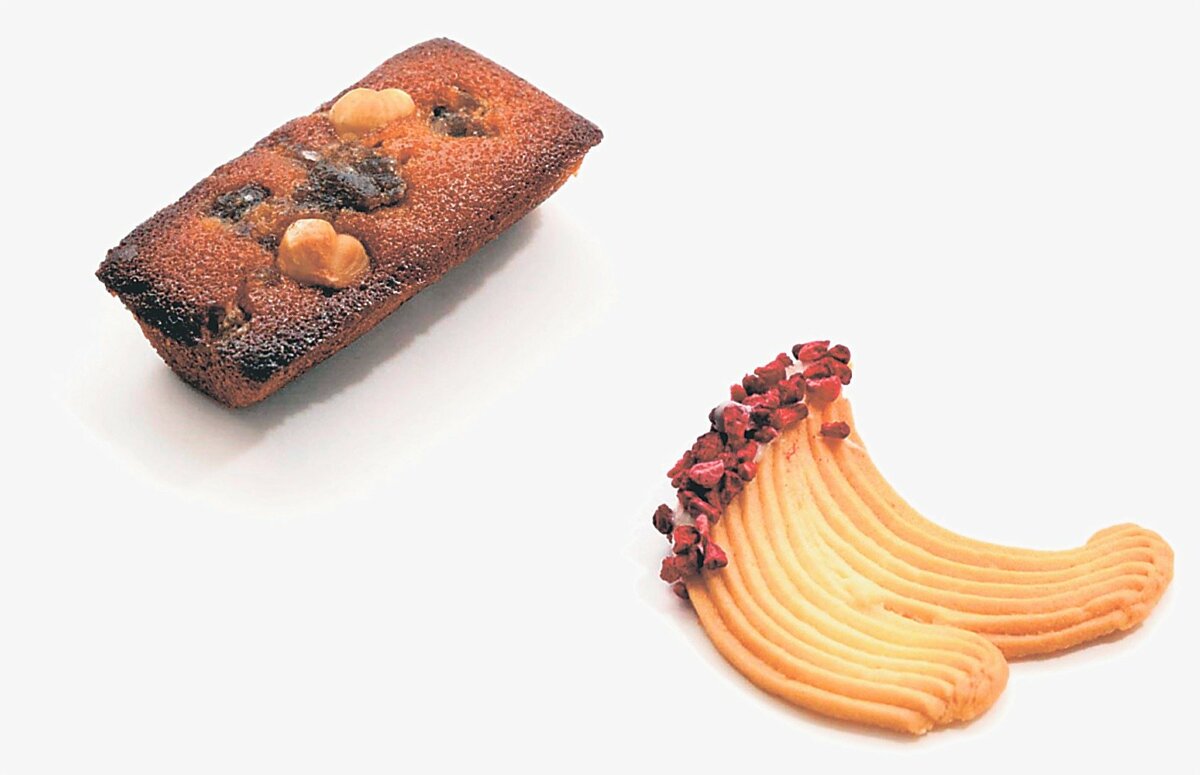 ＜空中カフェ 2024秋＞塩キャラメルフィナンシェとキュートフランボワーズ／リュードゥロワ（富山市）｜北日本新聞webunプラス