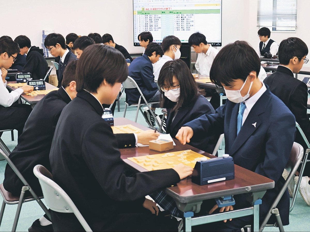 県高校将棋、佐野さん（男子）油本さん（女子）V 4人が全国大会へ｜北日本新聞webunプラス