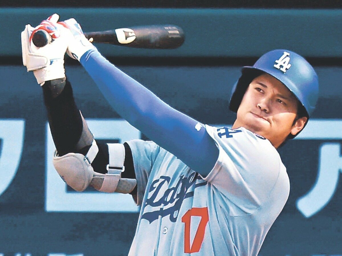 大谷2戦連続先頭弾 大リーグ｜北日本新聞webunプラス