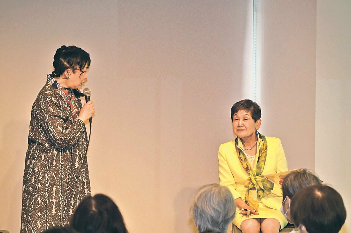 女性の進出語り合う 高志の国文学館で室井さん文学サロン｜北日本新聞webunプラス