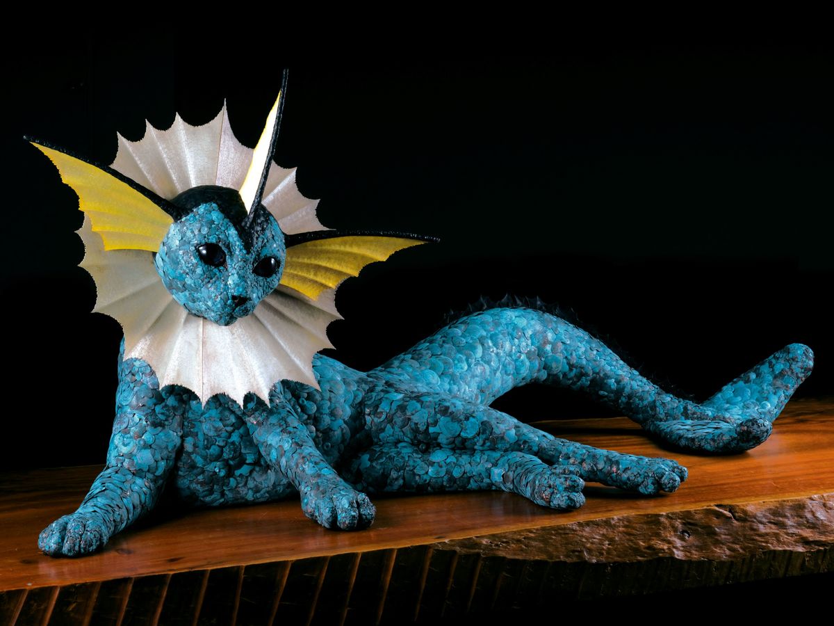 ポケモンと工芸の幸福な出会い／吉田泰一郎《シャワーズ》【国立工芸館・art report（6）】｜北日本新聞webunプラス