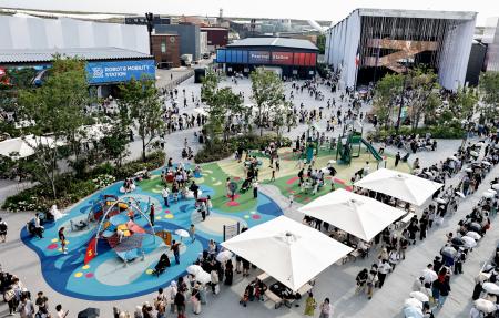 子ども連れ、万博をゆるり散策｜北日本新聞webunプラス