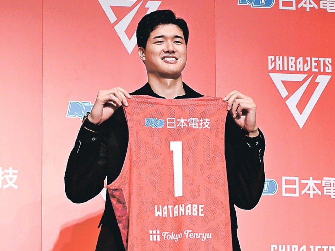 渡辺「盛り上げる」 バスケB1千葉Jに加入｜北日本新聞webunプラス