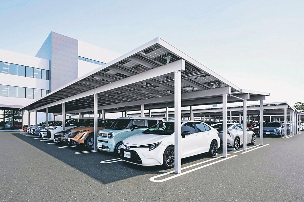 三協アルミ、ソーラーカーポート好調 販売数は2年前の24倍｜北日本新聞webunプラス