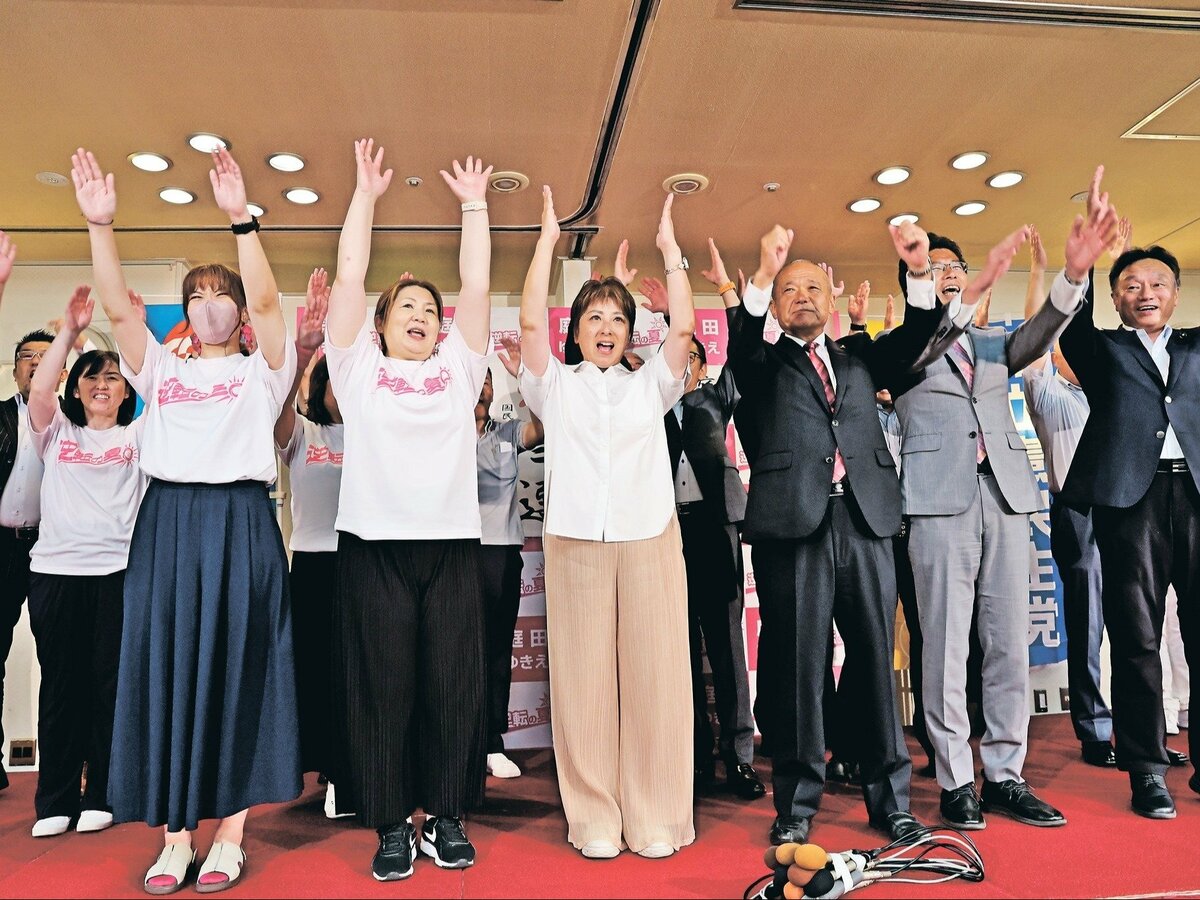 庭田さん「逆転の夏」、自民王国に風穴 参院選富山選挙区｜北日本新聞webunプラス