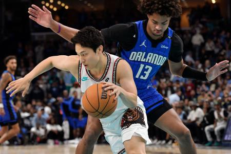 NBAグリズリーズ河村は無得点｜北日本新聞webunプラス