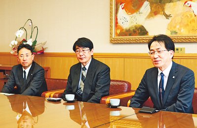 カターレ社長に森野氏 本社来社 J2復帰へ抱負｜北日本新聞webunプラス