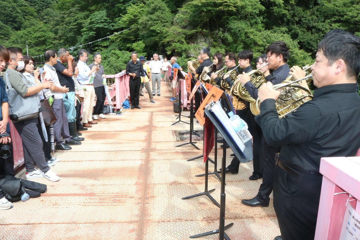 峡谷に名曲響く 宇奈月・湯の街ふれあい音楽祭開幕｜北日本新聞webunプラス