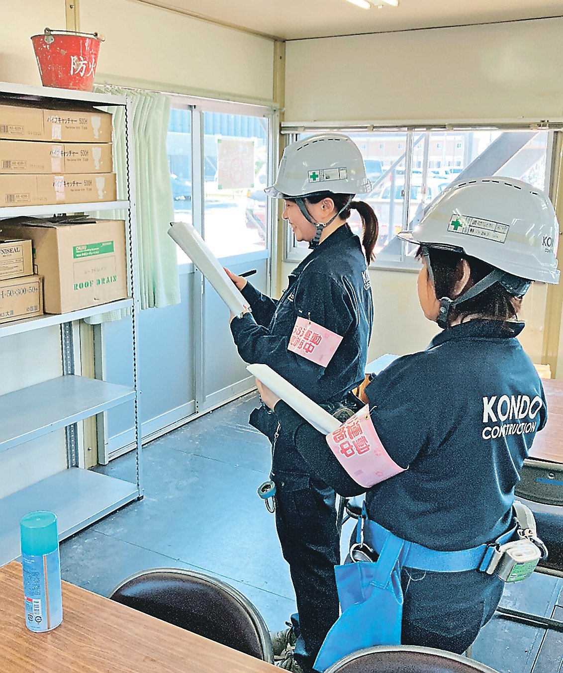 女性の視点で建設現場の安全チェック 近藤建設（富山）が「藤小町隊」結成｜北日本新聞webunプラス