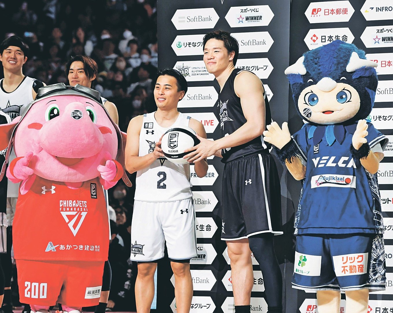 富樫MVP、馬場（富山出身）2得点 千葉でBリーグオールスター戦｜北日本新聞webunプラス