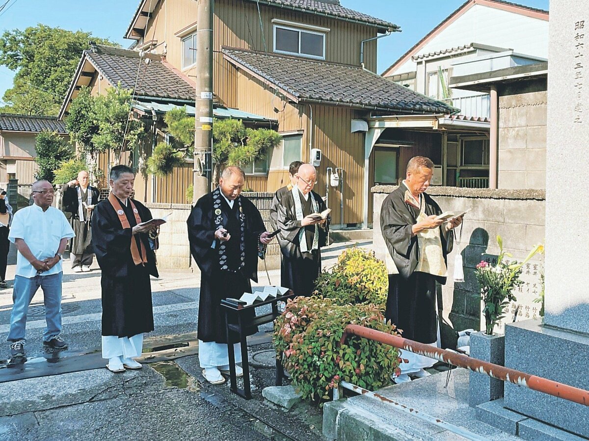 模擬原爆の犠牲者悼む 富山で法要、平和願う思い継ぎ｜北日本新聞webunプラス