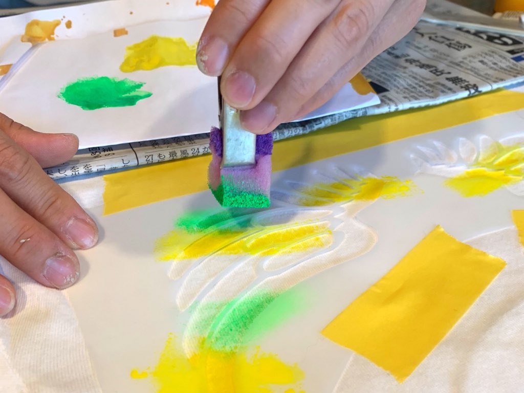 自由研究に！ステンシルでオリジナルTシャツを作ろう♪♪【子どもと楽しむ 片付け＆DIY術（6）】 コノコト｜北日本新聞webunプラス