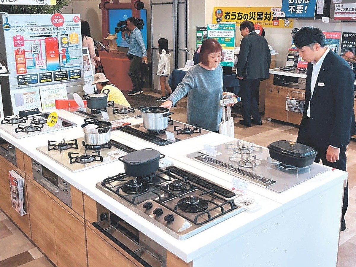 日本海ガス（富山）、コンロや給湯器など最新機器紹介｜北日本新聞webunプラス