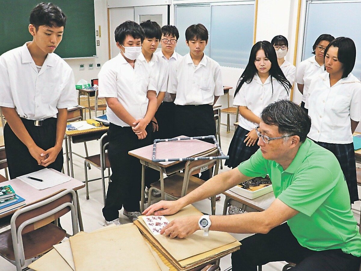 滑川高生、藻場の再生法学ぶ 東京海洋大教授が教室｜北日本新聞webunプラス