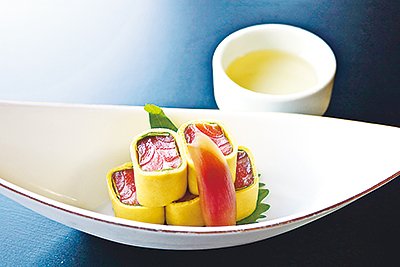 サーモンの錦糸巻き｜北日本新聞webunプラス