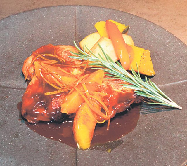 ローストチキンのオレンジソース｜北日本新聞webunプラス