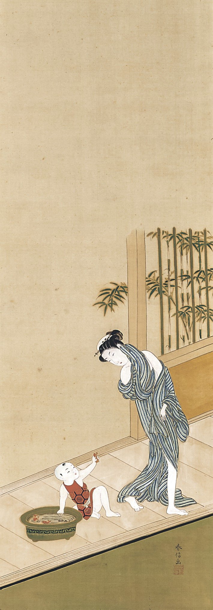 春信や北斎の肉筆画登場 摘水軒コレクション展17日から後期展、総入れ替え 新たな50点｜北日本新聞webunプラス