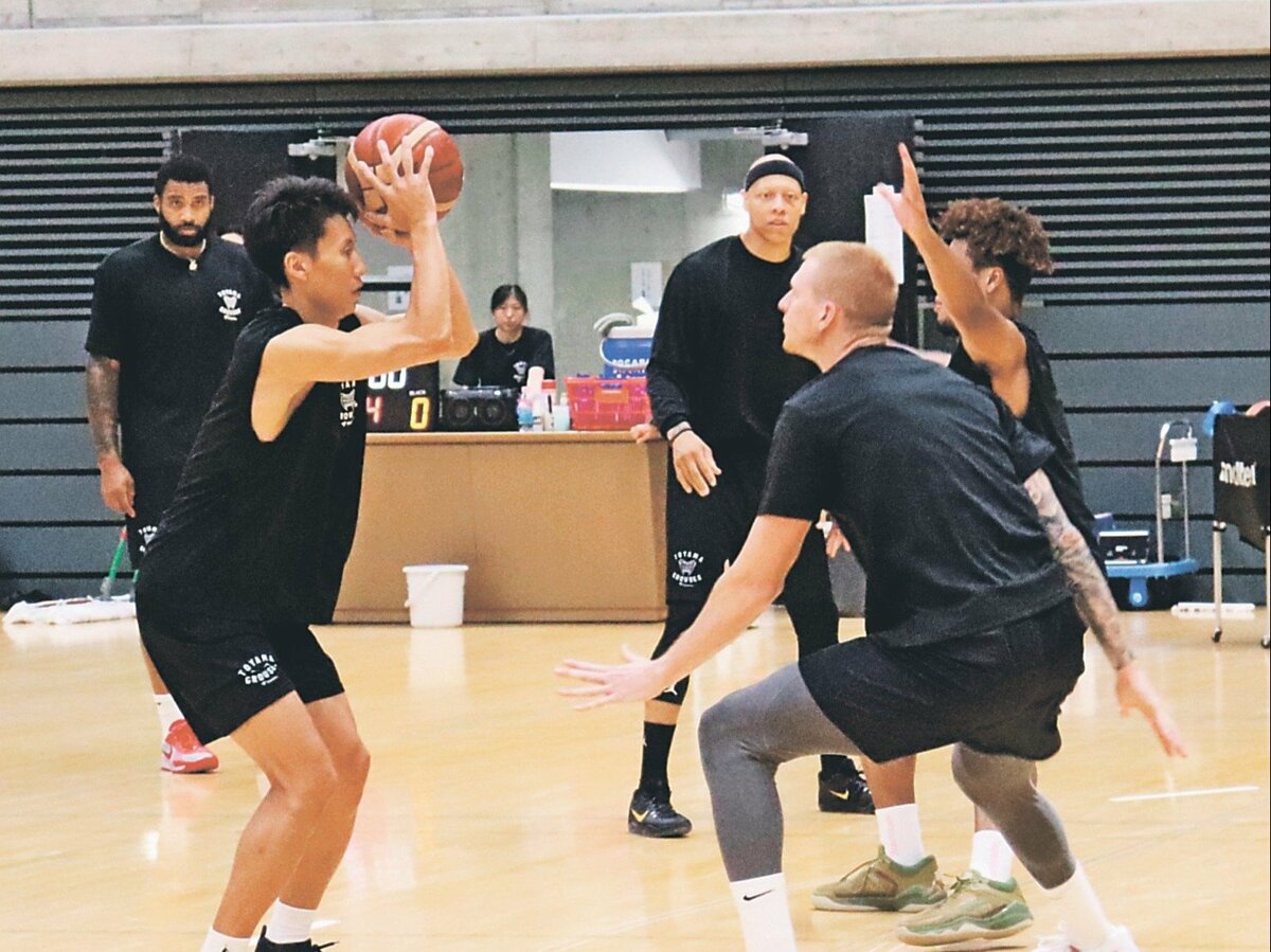 新主将の藤永「B2開幕連勝を目指す」 グラウジーズが公開練習｜北日本新聞webunプラス